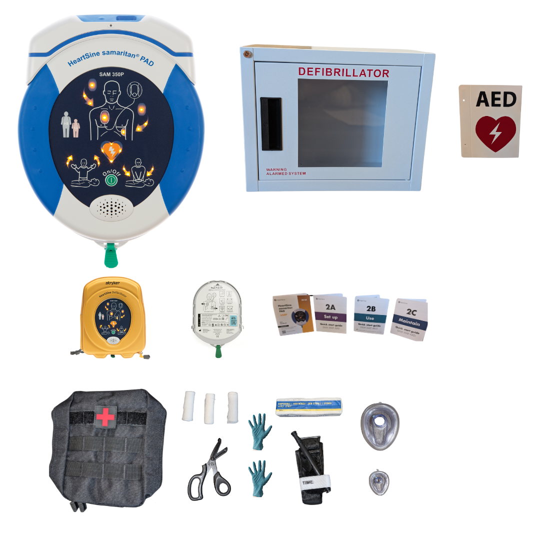 Complete AED Kit – Cardia CPR and Safety